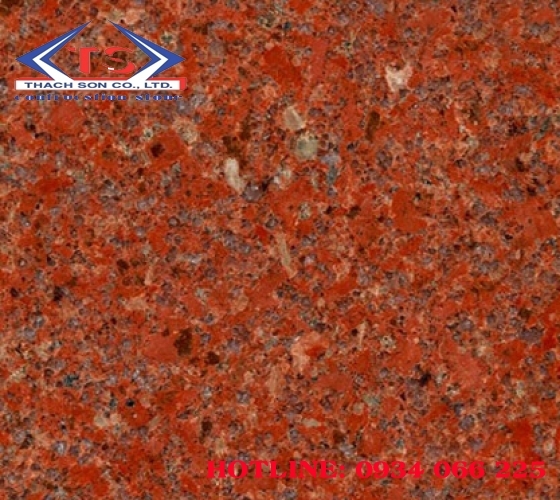 Đá granite (đá hoa cương) đỏ ruby